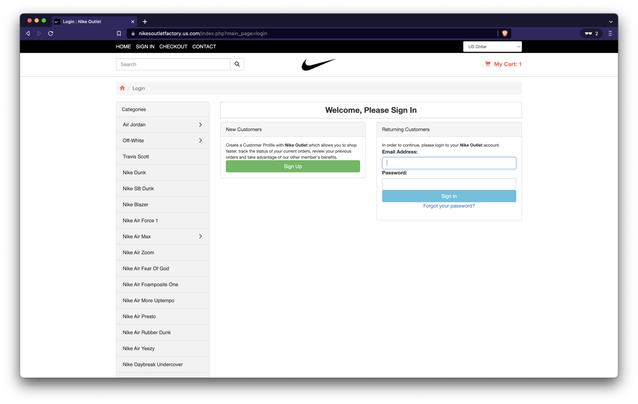Phishing Campaign – Adidas and Nike | DNS Security & Threat ...